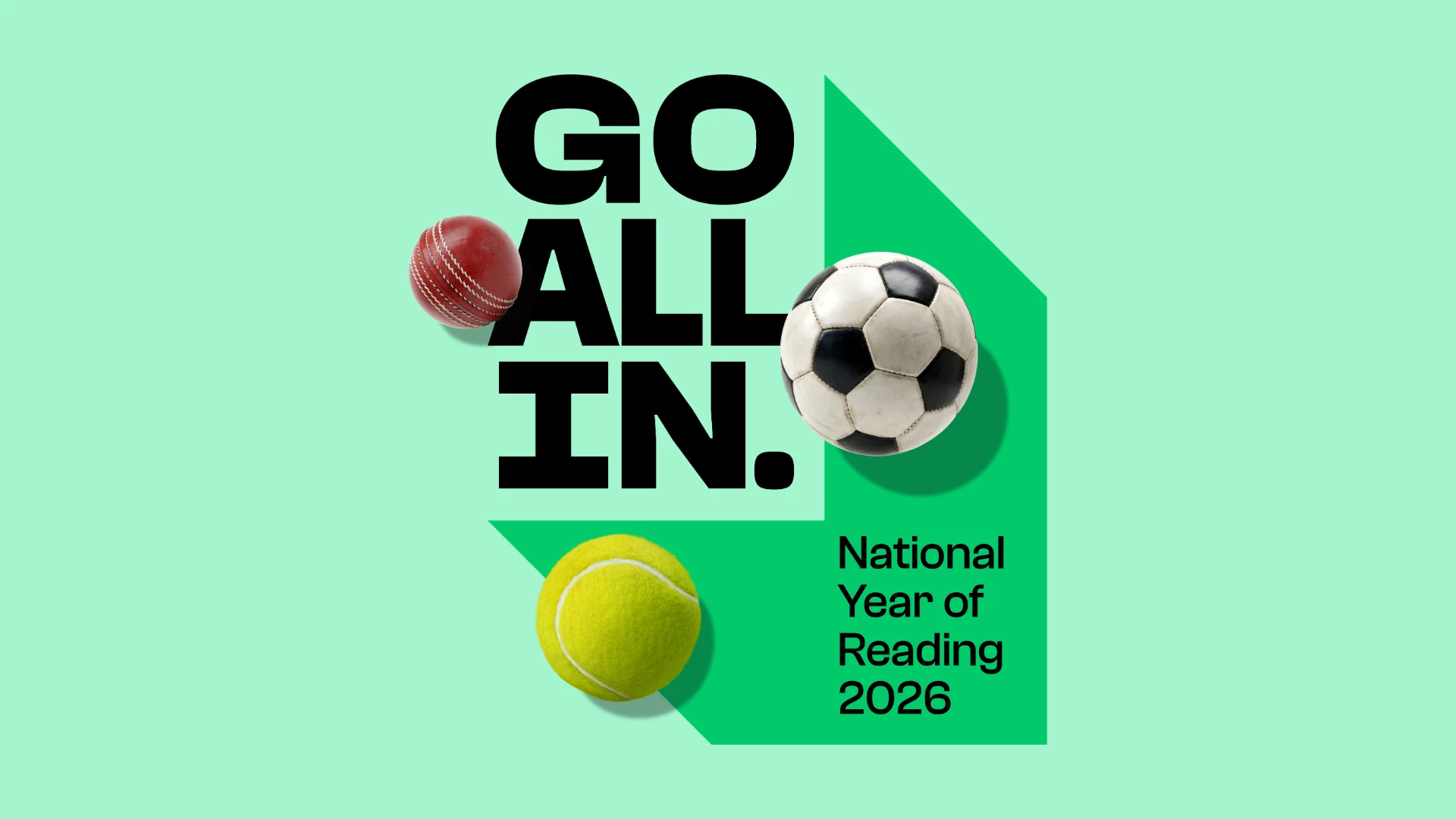 Join Team Go All In for the Summer of Sport | National Year of Reading 2026